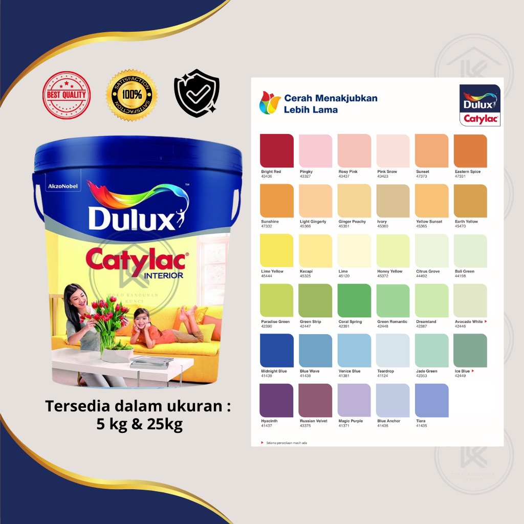 Jual Cat Catylac Terlengkap & Harga Terbaru Mei 2026 | Shopee Indonesia