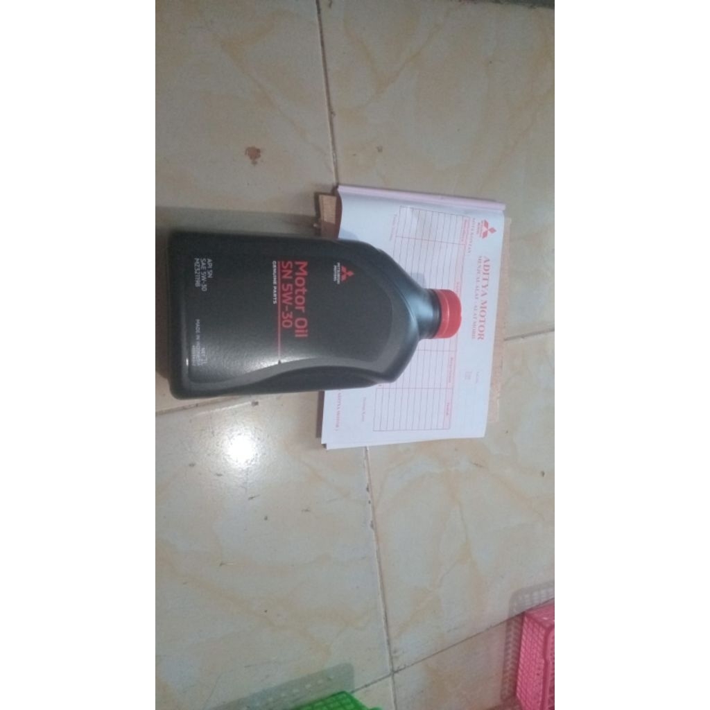 Jual oli mesin bensin SAE 5W-30 mirage Outlander lancer ex grandis ...