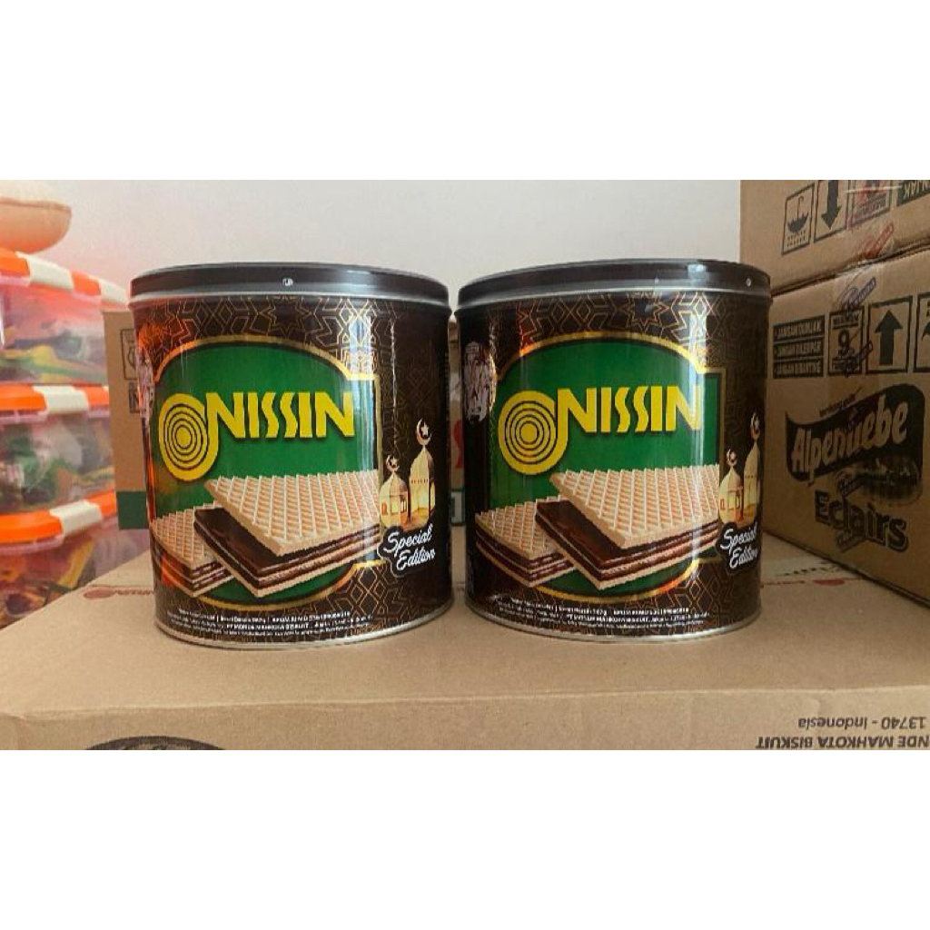 Jual Nissin Wafer Kaleng 1 Dus | Shopee Indonesia