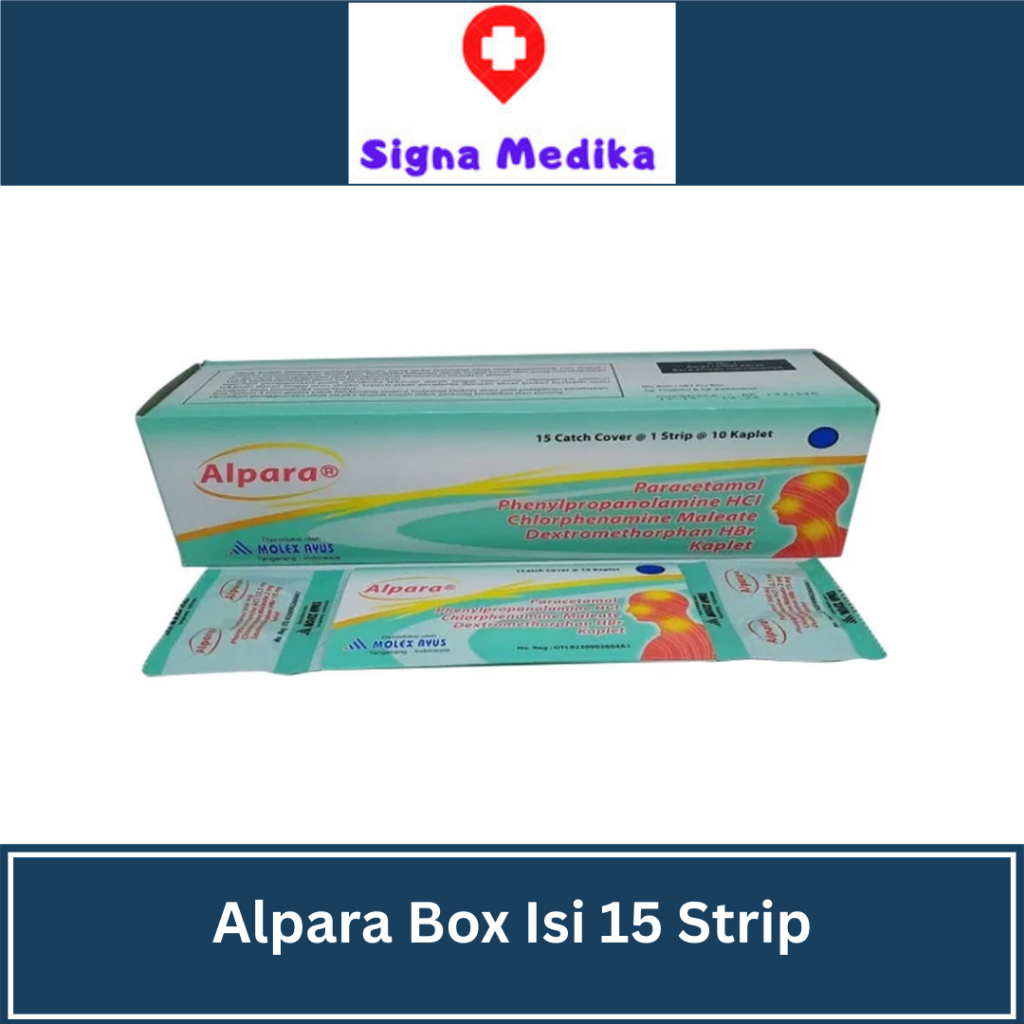 Jual Alpara Tablet Box Isi 15 strip - Obat Demam, Batuk & Pilek ...