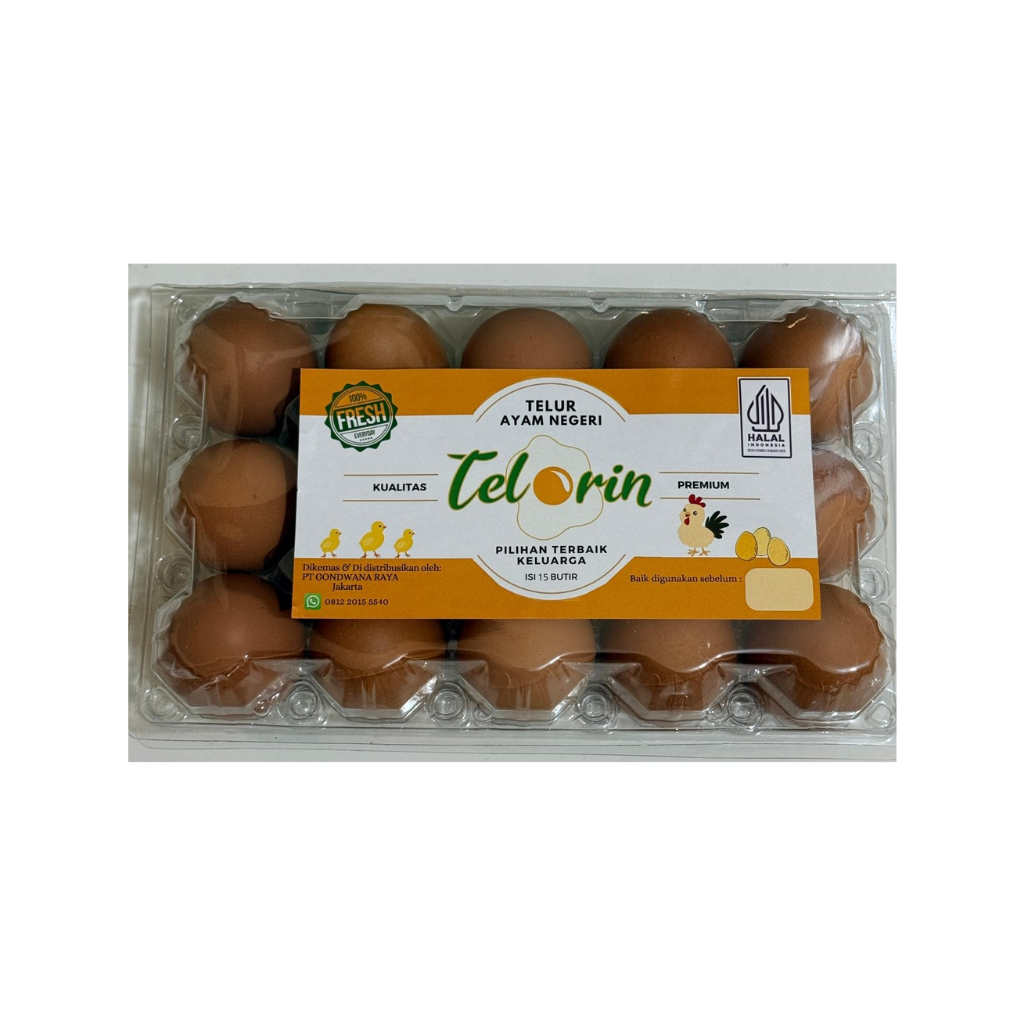 Jual TELUR AYAM NEGERI 15 BUTIR/ PACK FRESH HALAL | Shopee Indonesia