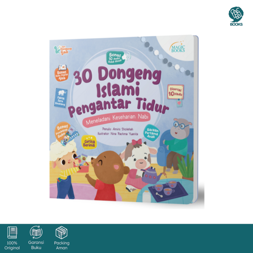 Jual Buku Anak 30 Dongeng Islami Pengantar Tidur: Meneladani Keseharian ...