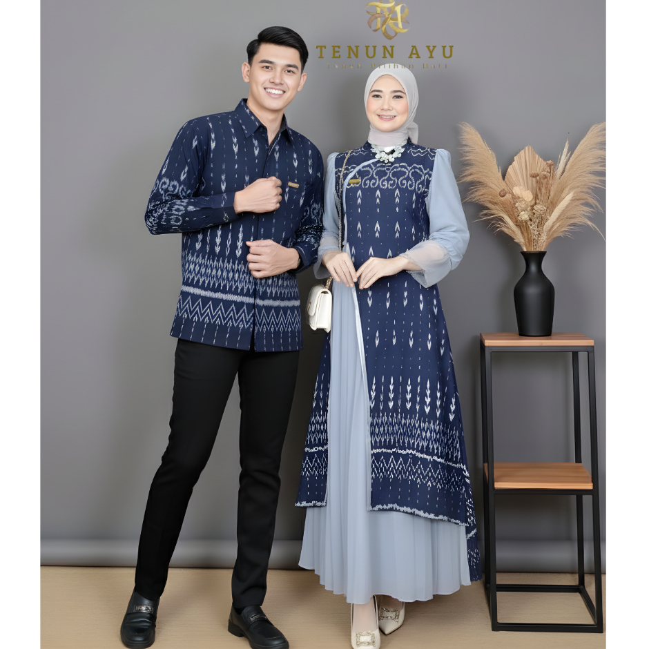 Jual TENUN AYU - SET COUPLE DISKON 50% Sarimbit Lebaran kondangan Batik ...