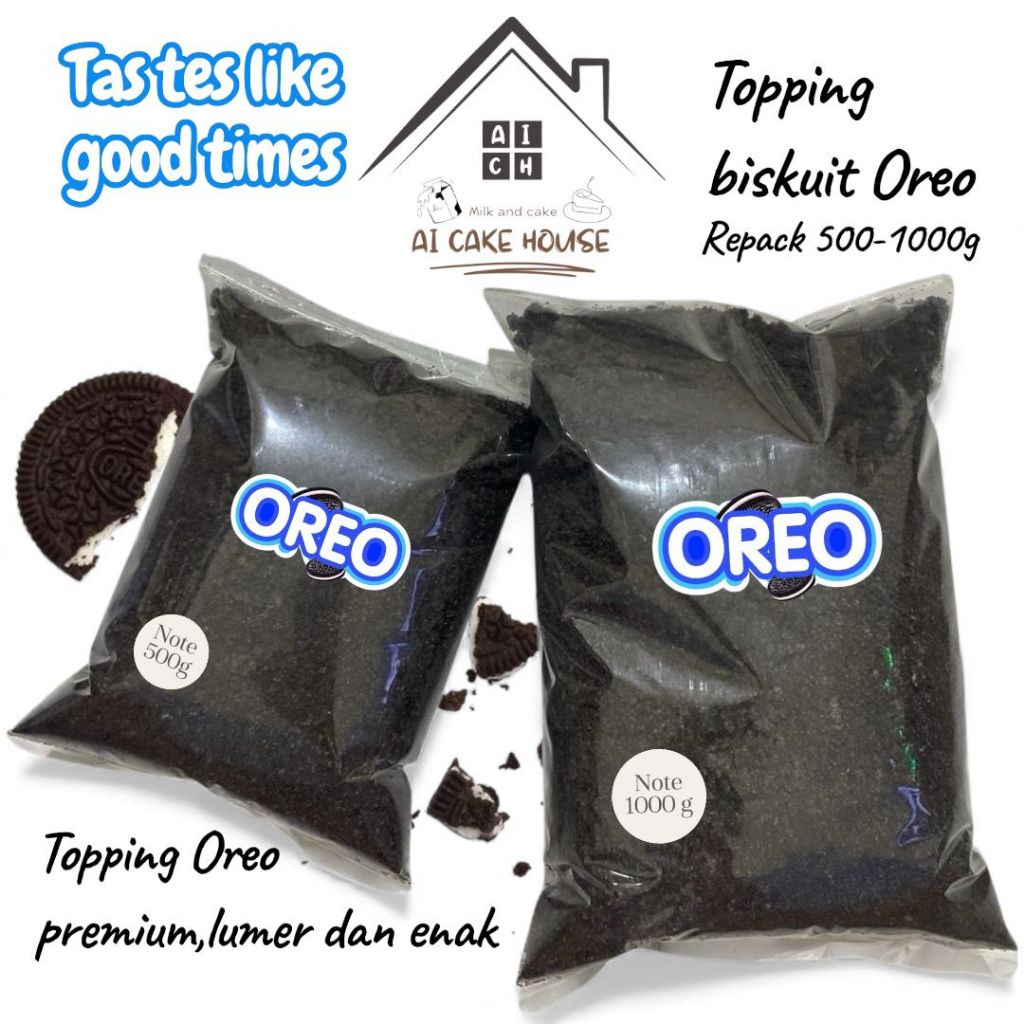 Jual Oreo Crumb 1KG Bubuk Oreo Halus Premium Cokies Crumb Topping ...