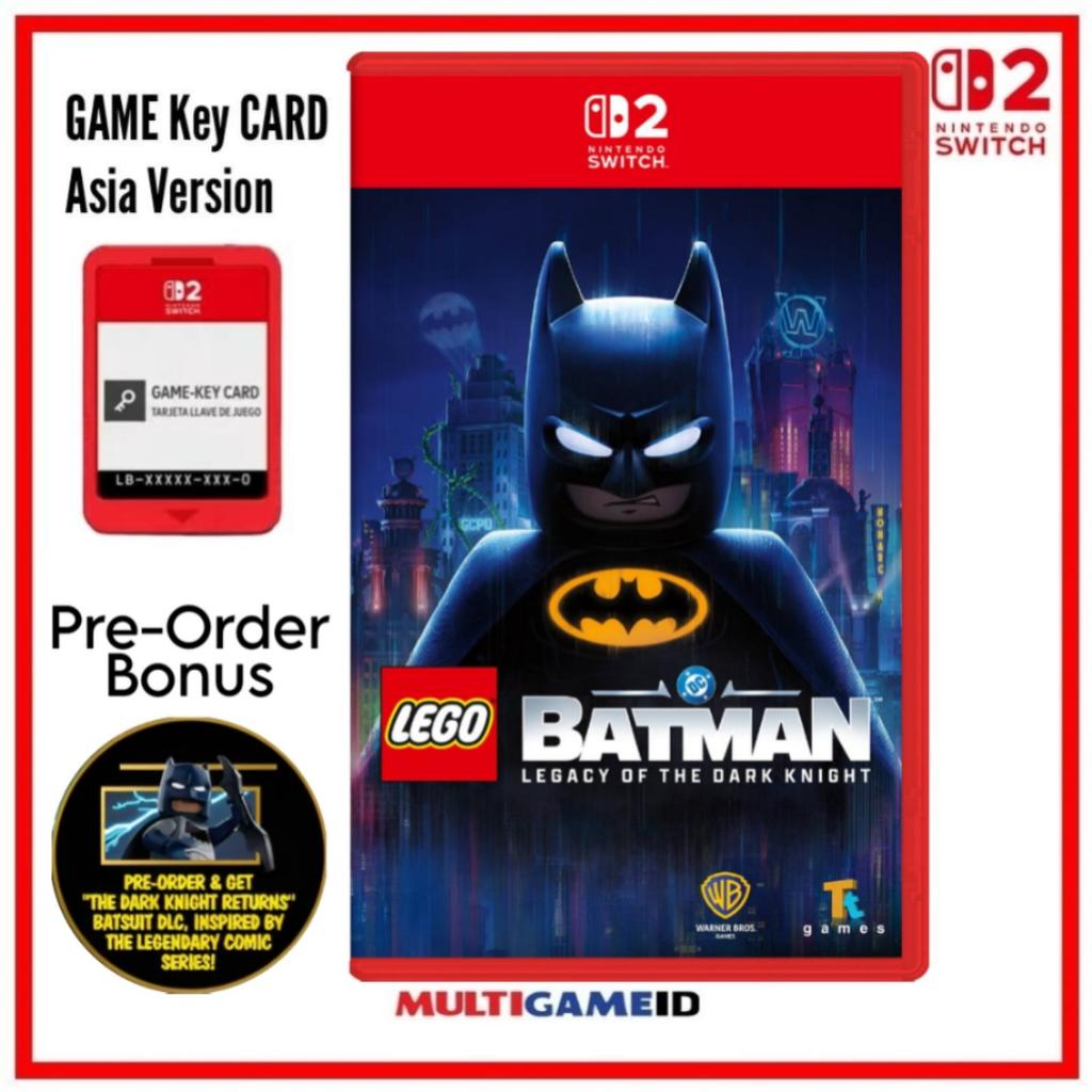 Jual Switch 2 LEGO Batman Legacy of The Dark Knight (Game Key Card ...