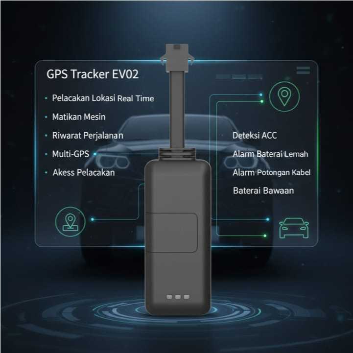 Jual Gps tracker ev02 bisa matikan mesin jarak jauh free aplikasi ...