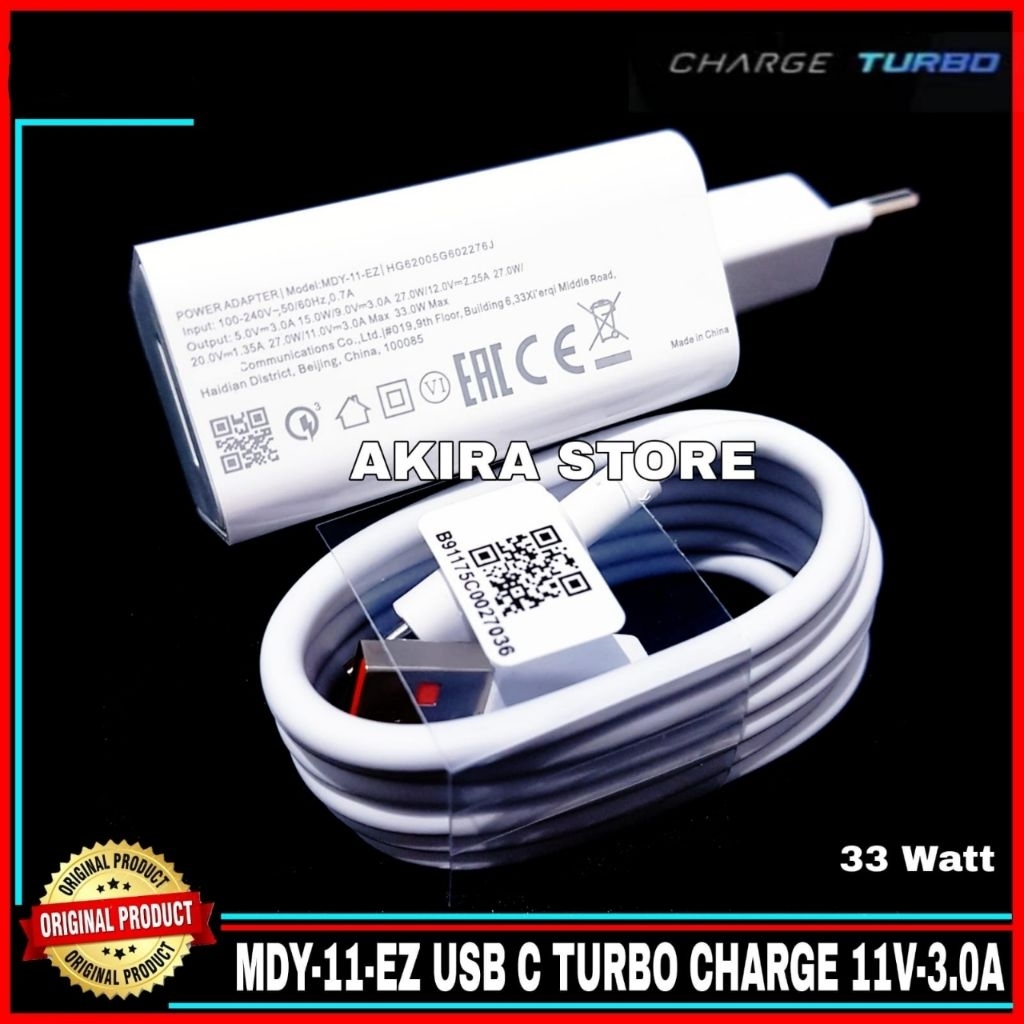 Jual CHARGER FOR XIAOMI REDMI NOTE 10 PRO ORIGINAL TURBO CHARGE TYPE C ...