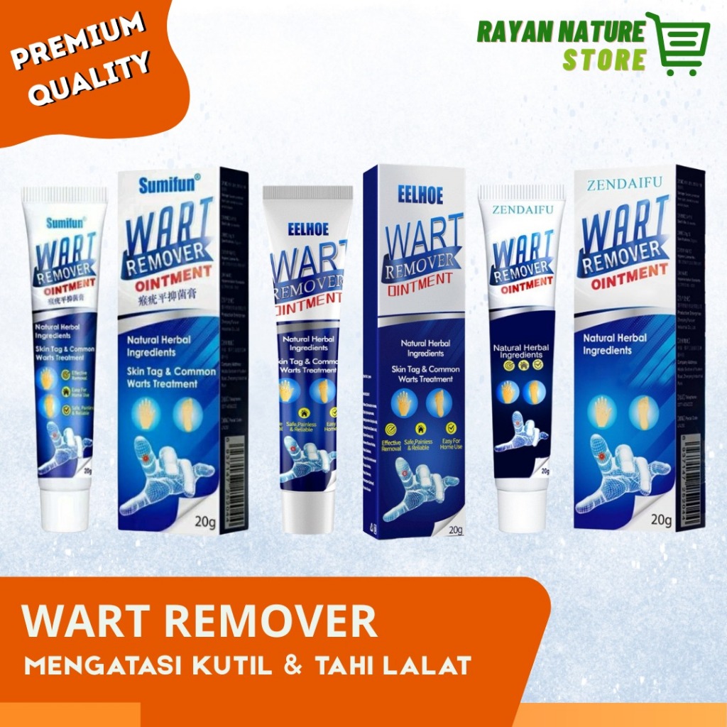 Jual Wart Removal Ointment Cream Repair And Clean Skin Tag Remover ...