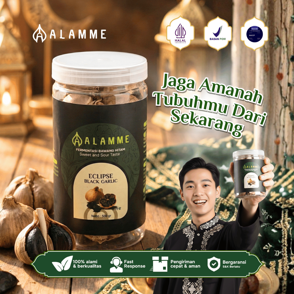 Jual Alamme - Black Garlic Eclipse (Multiclove) Alamme 500 Gram ...