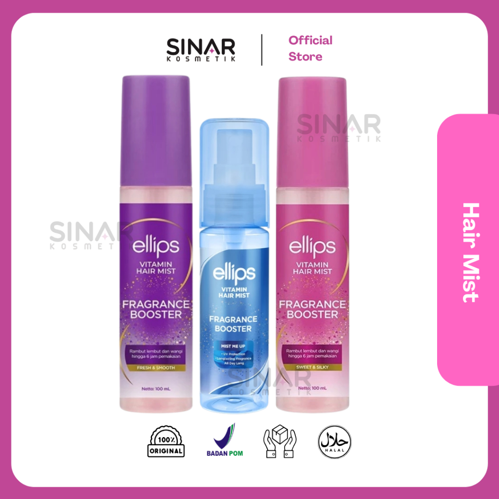 Jual Ellips Vitamin Hair Mist Fragrance Booster - Vitamin Rambut ...