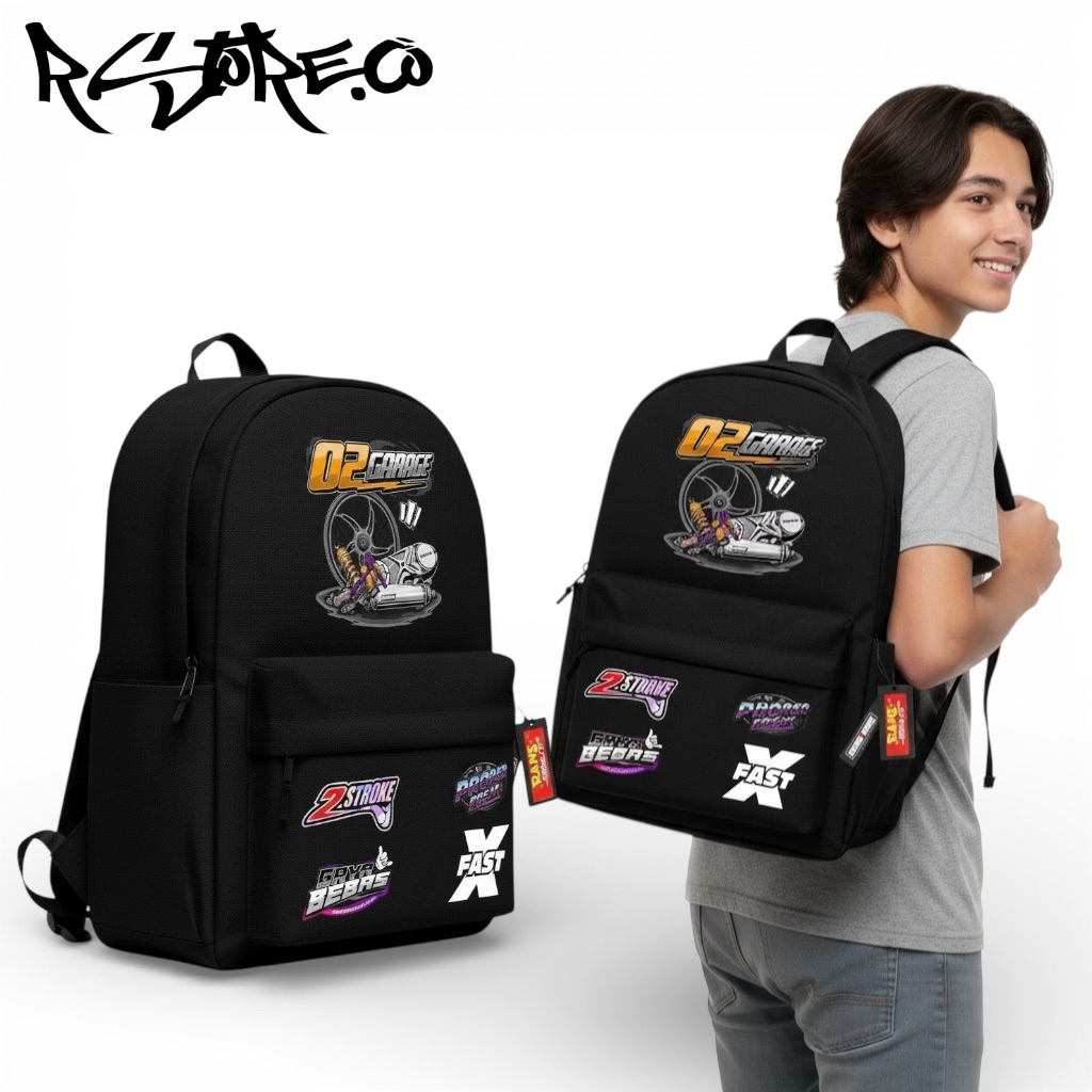 Jual Tas Ransel Sekolah Anak Laki Laki Remaja Dewasa Kekinian Backpack ...