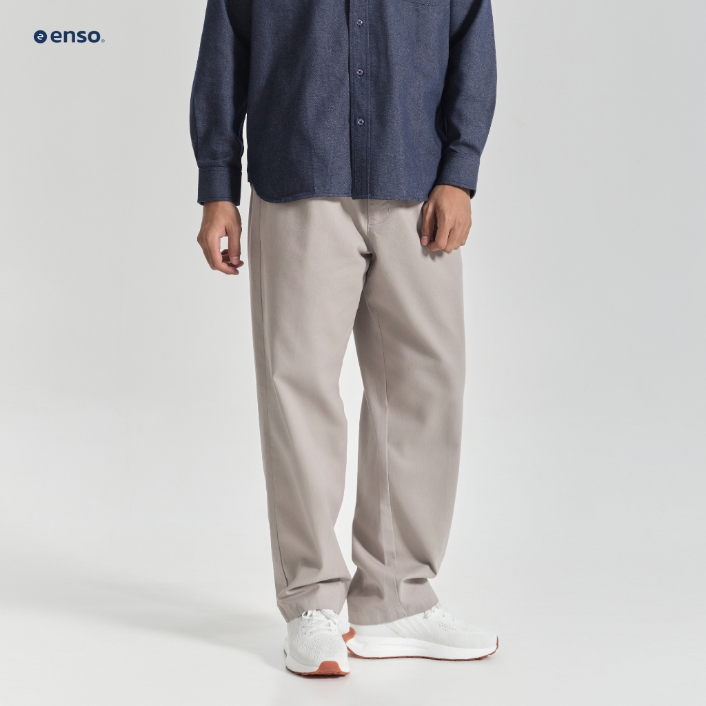 Jual [CLEARANCE] ENSO Celana Panjang Pria Chino Albany Relaxed Fit Long ...