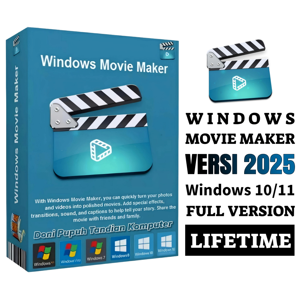 Jual Movie Maker Pro Full Version Lifetime + Video Cara Install ...
