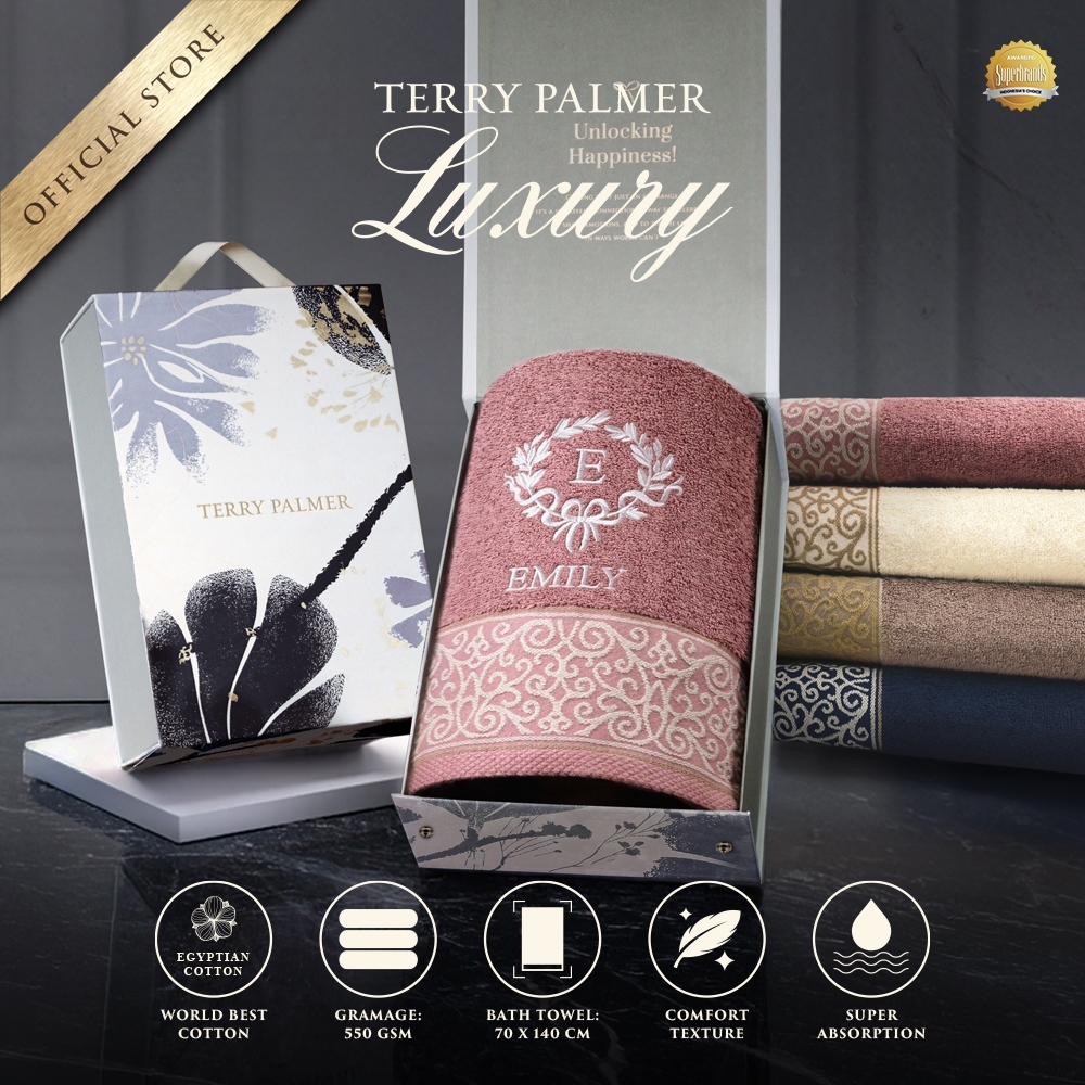 Jual Terry Palmer Luxury - Royale (Handuk Single Set) / Handuk ...