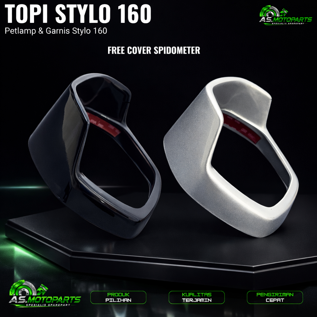 Jual BUY 1 GET 2 CAP HONDA STYLO 160 TOPI STYLO PETLAMP GARNISH COVER ...