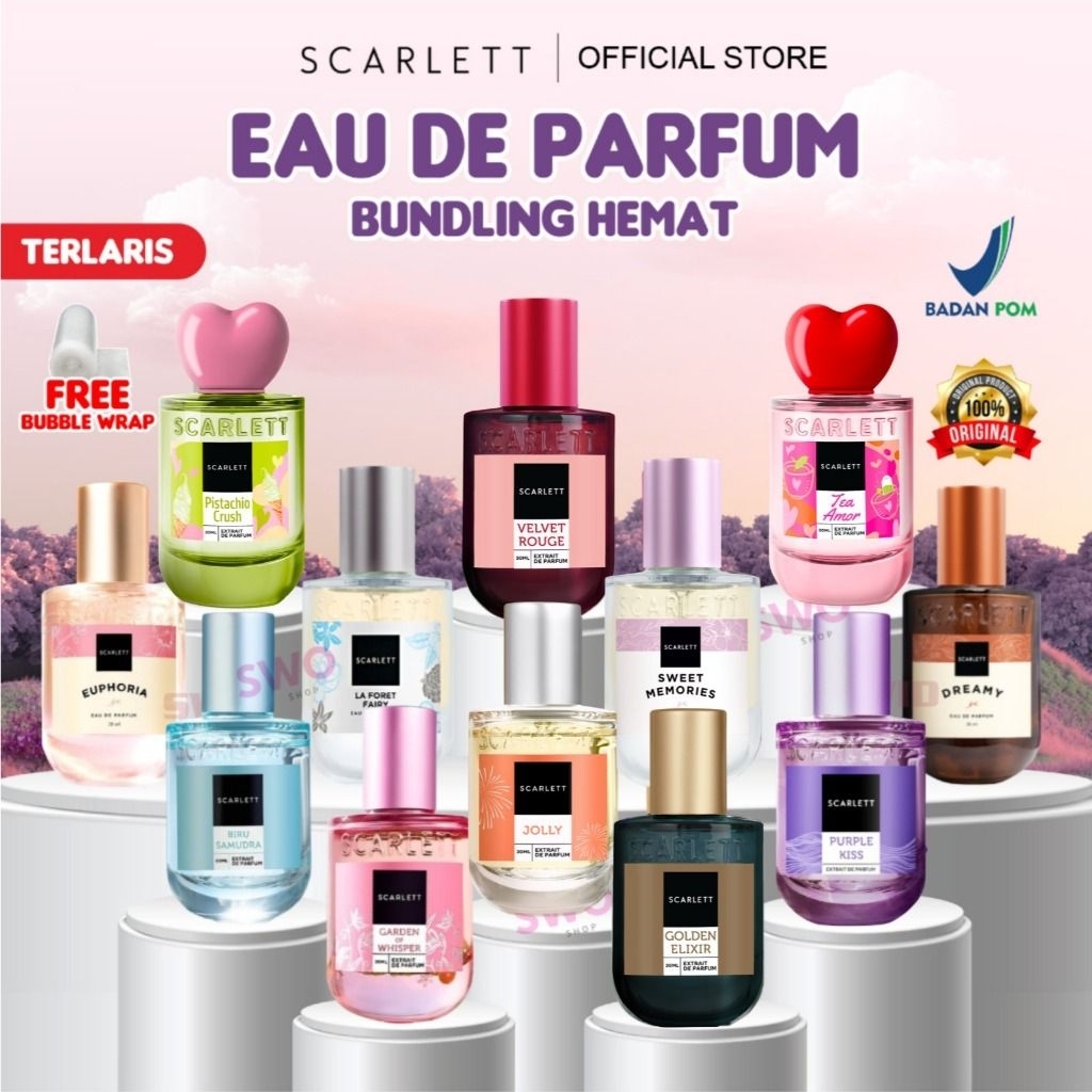 Jual Parfum Scarlett Whitening Parfum tahan lama Parfum Viral Parfum ...
