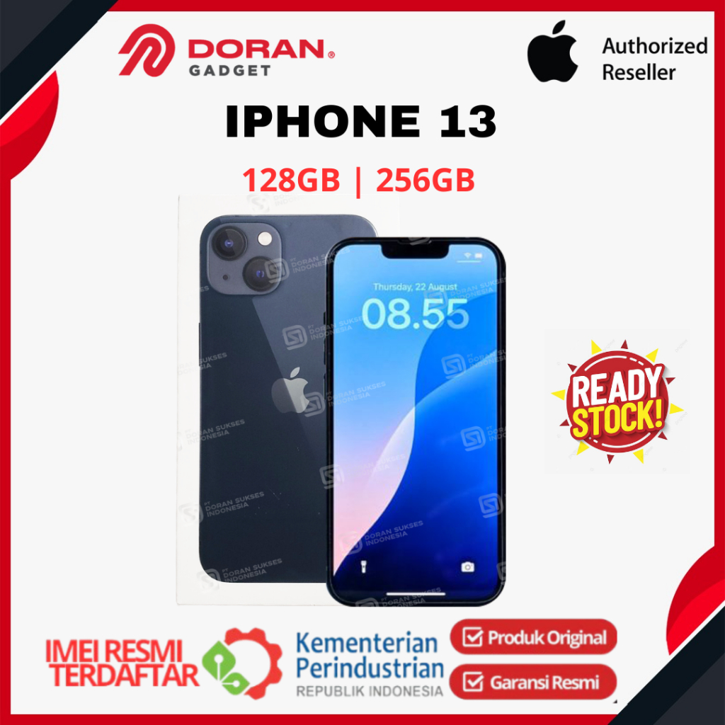 Jual APPLE iPhone 13 128GB 256GB 512GB Green Starlight Midnight Pink ...