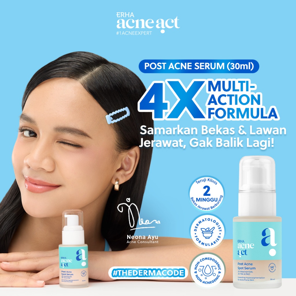 Jual ERHA Acneact Post Acne Spot Serum 30ml 30ml Serum Bekas Jerawat ...