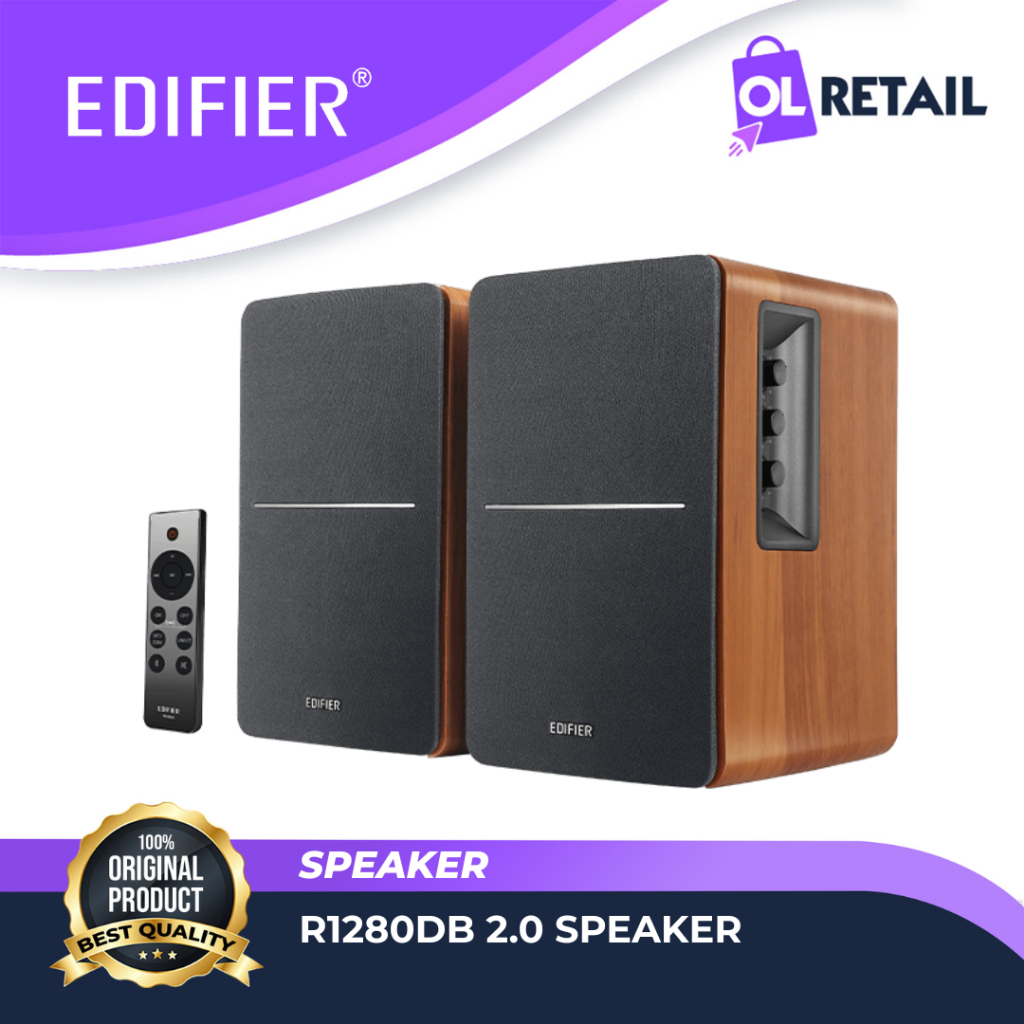Jual Speaker Edifier R1280DB Powerfull Bookshelf | Shopee Indonesia