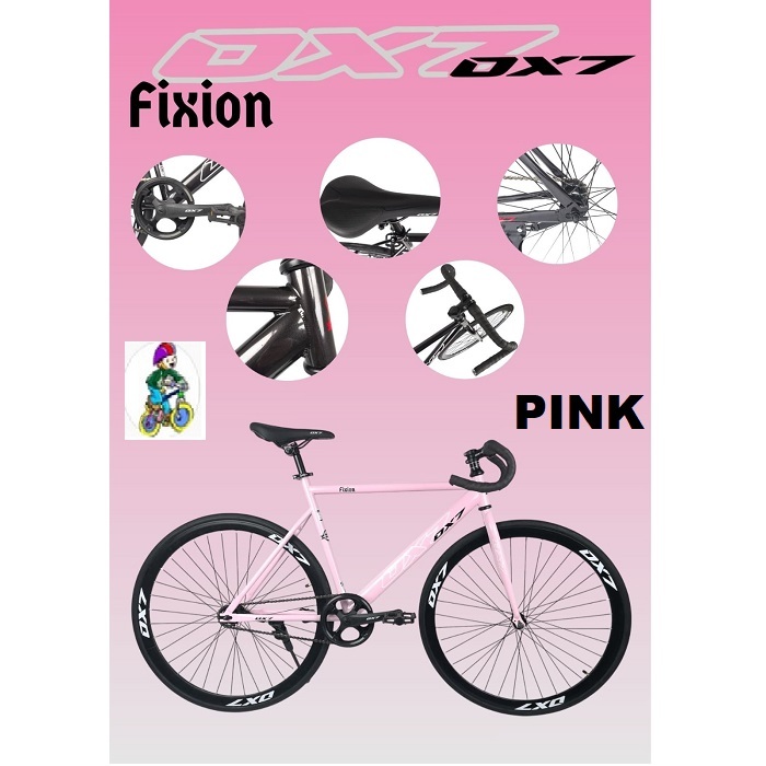 Jual OX7 FIXION Sepeda Fixie Dewasa Size 26 inch | Shopee Indonesia