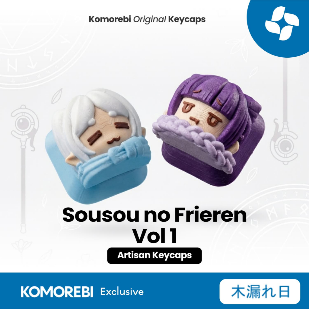 Jual Keycap Artisan Sousou no Frieren Fern Frieren Keyboard Mechanical ...