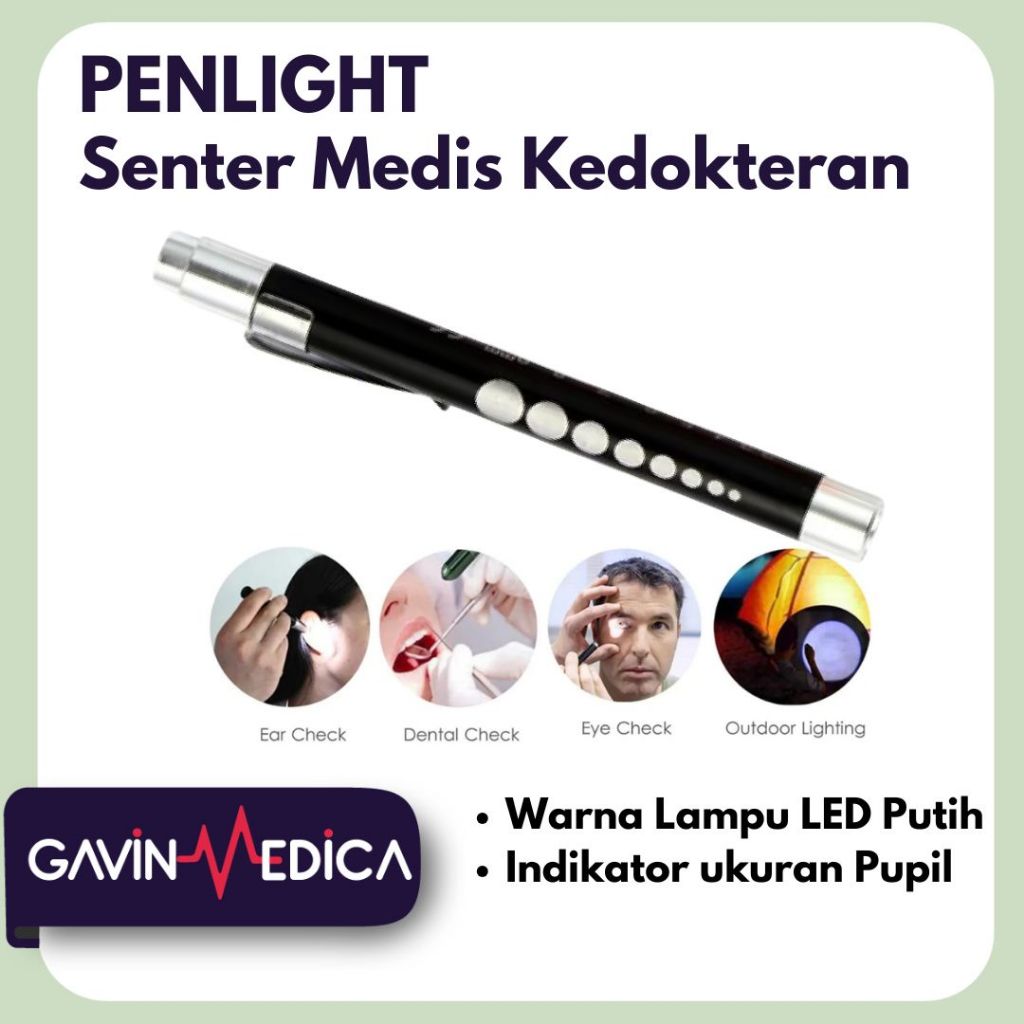 Jual Penlight LED Senter Dokter Medis - Penlight Pupil | Shopee Indonesia