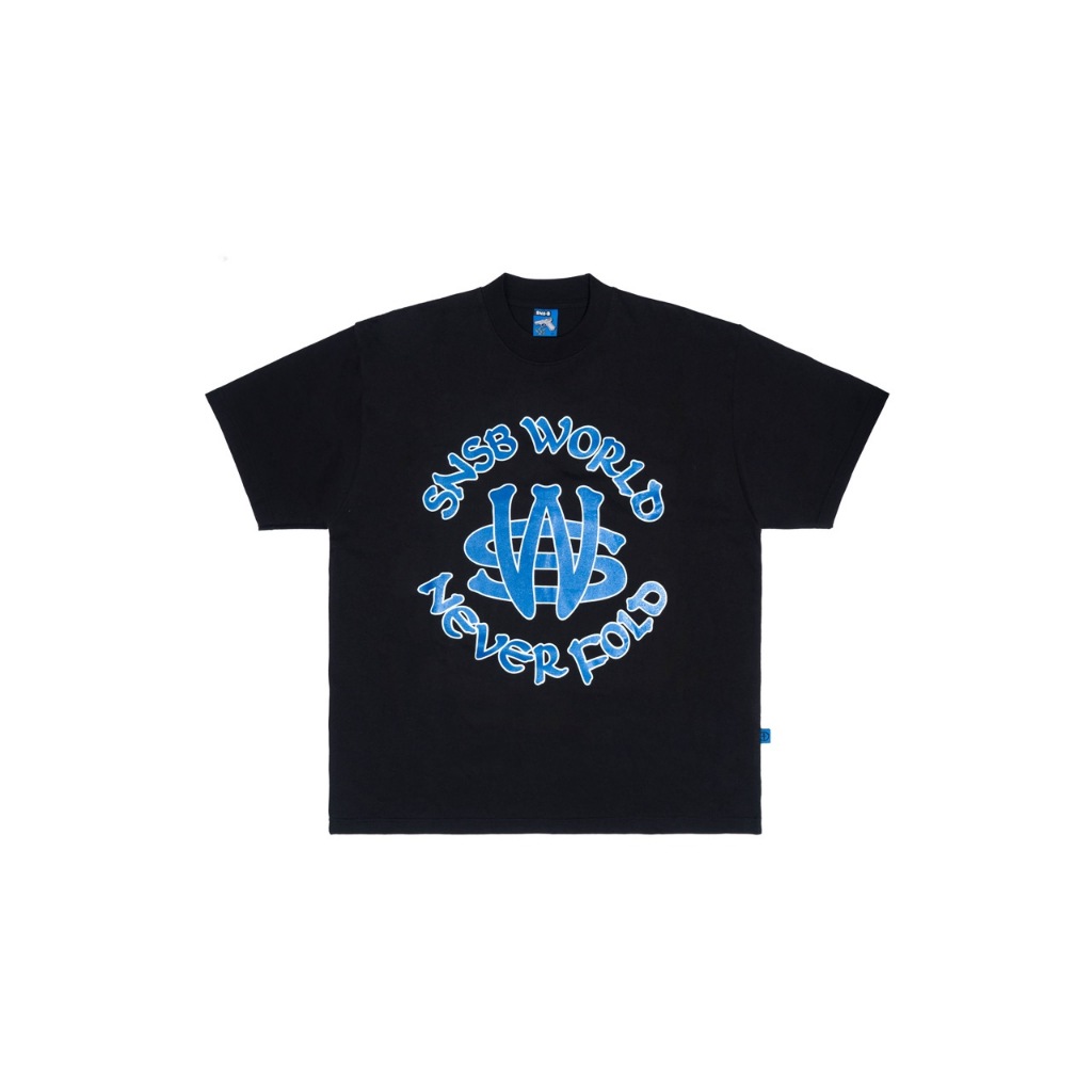 Jual SNSB WORLD | FOLD BLACK | T-SHIRT | SORRYNOTSORRY.B | SNSB ...