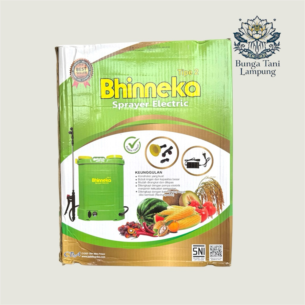 Jual Mesin Semprot Tanki Elektrik CBA BHINNEKA TIPE 4 16 Liter | Shopee ...
