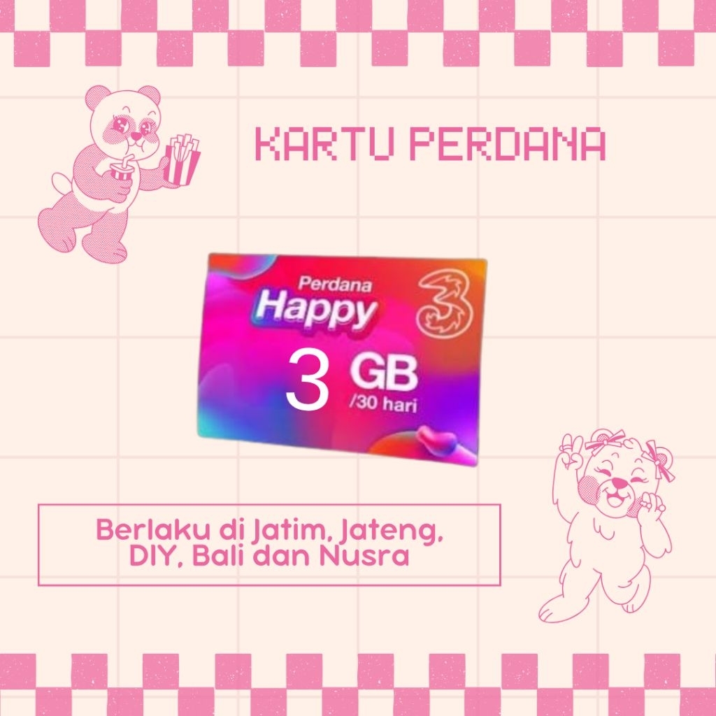 Jual Kartu Perdana Tri Terlengkap & Harga Terbaru Juni 2026 | Shopee ...