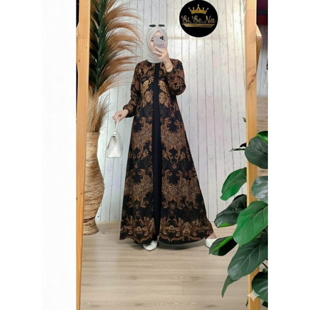 Jual model gamis kombinasi polos Terlengkap & Harga Terbaru Juni 2026 ...