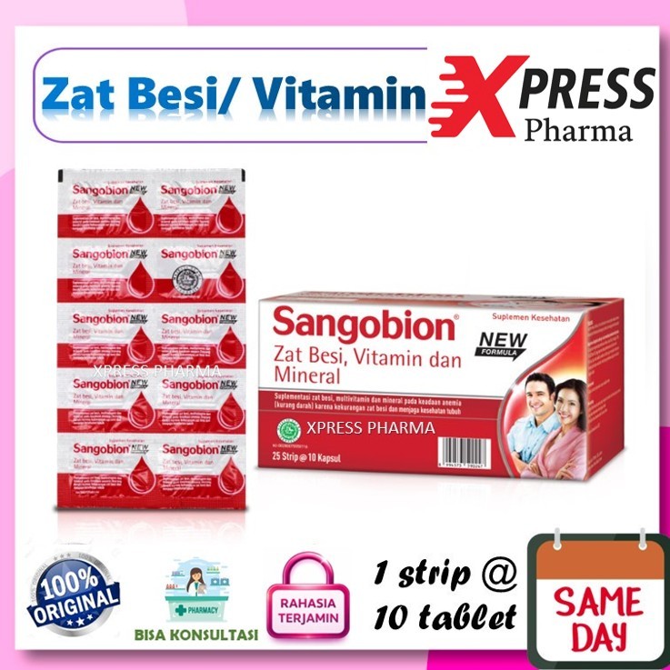 Jual Obat Sangobion Harga Terlengkap & Harga Terbaru Juni 2026 | Shopee ...