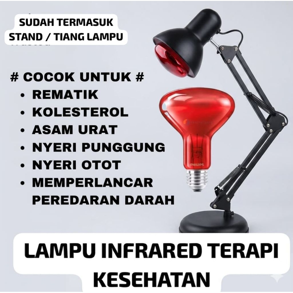 Jual PROMO PAKET LAMPU SINAR TERAPI INFRARED INFRAMERAH STROKE NYERI ...