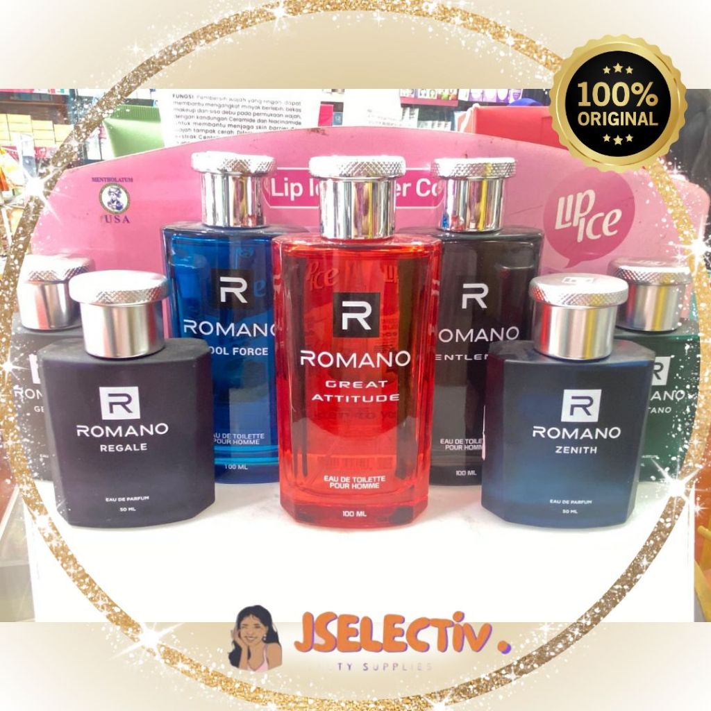 Jual ROMANO PARFUM COWOK - SERIES LENGKAP // JSELECTIV X JHON KOSMETIK ...