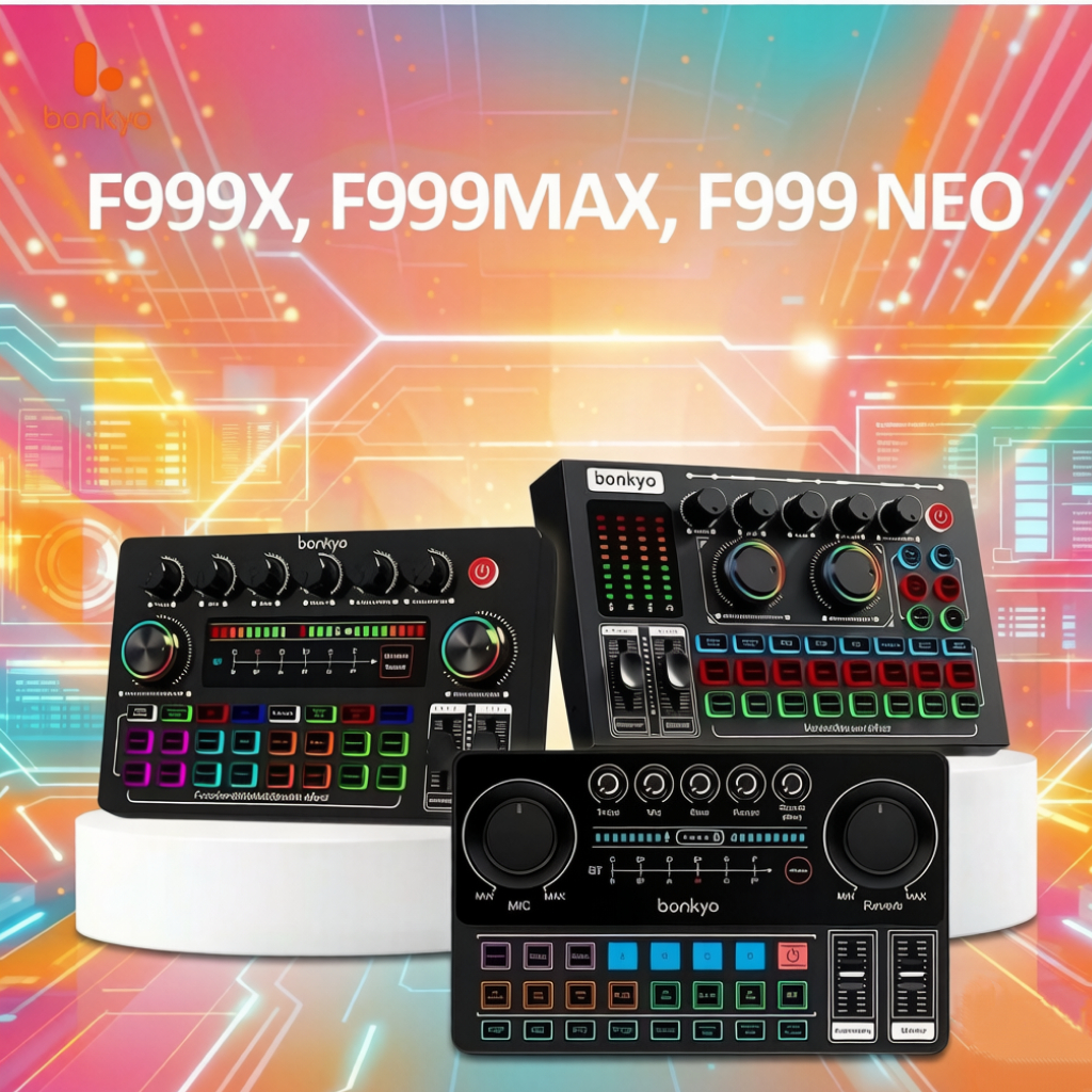 Jual Hi-Net&Bonkyo Soundcard F999 NEO & F999X & F999MAX: Sound card ...