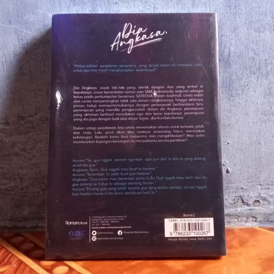 Jual Novel Dia Angkasa Terlengkap & Harga Terbaru Juni 2026 | Shopee ...