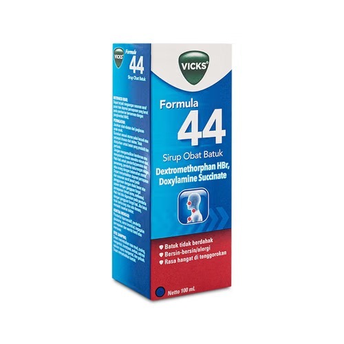 Jual VICKS FORMULA 44 SIRUP 1 BOTOL @ 100 ML | Shopee Indonesia