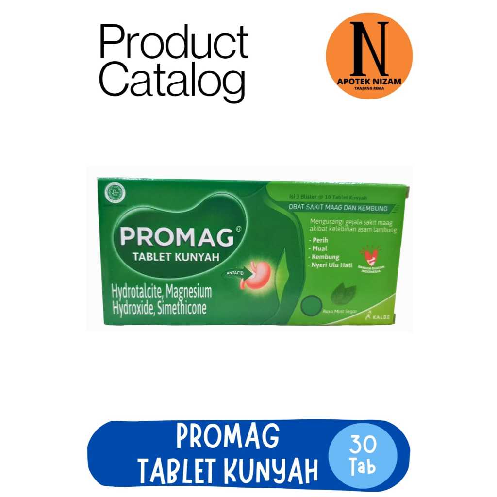 Jual Promag Tablet Kunyah Terlengkap & Harga Terbaru Mei 2026 | Shopee ...