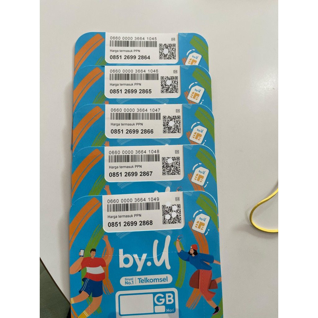 Jual Kartu Byu Telkomsel Terlengkap & Harga Terbaru Juni 2026 | Shopee ...
