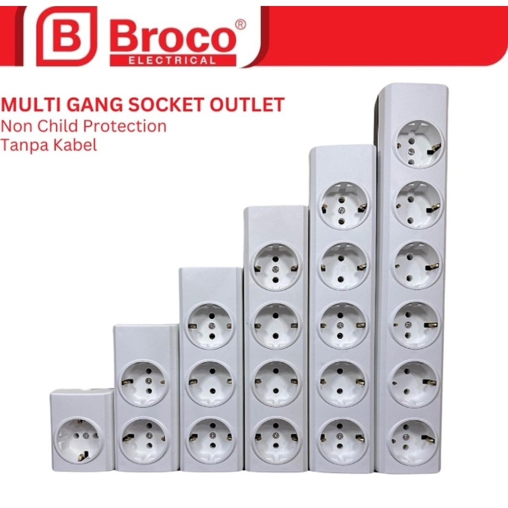 Jual Stop Kontak Broco Terlengkap & Harga Terbaru April 2026 | Shopee ...