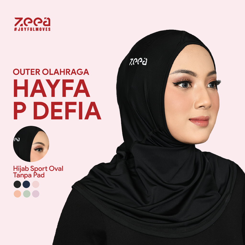 Jual Zeea Sport Hijab Hayfa P Defia Tebal Premium | Shopee Indonesia