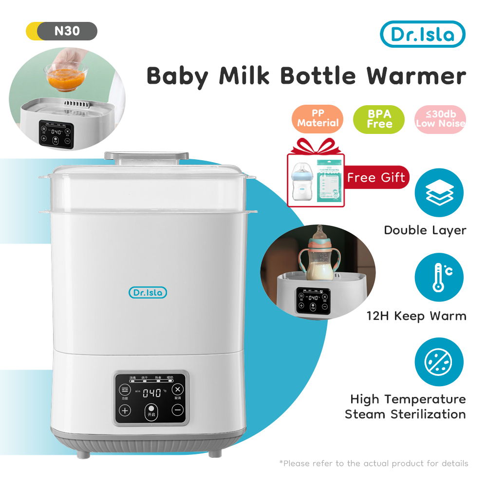 Jual Dr.isla 4 in 1 Sterilizer Botol Bayi Bottle Warmer BPA Free ...