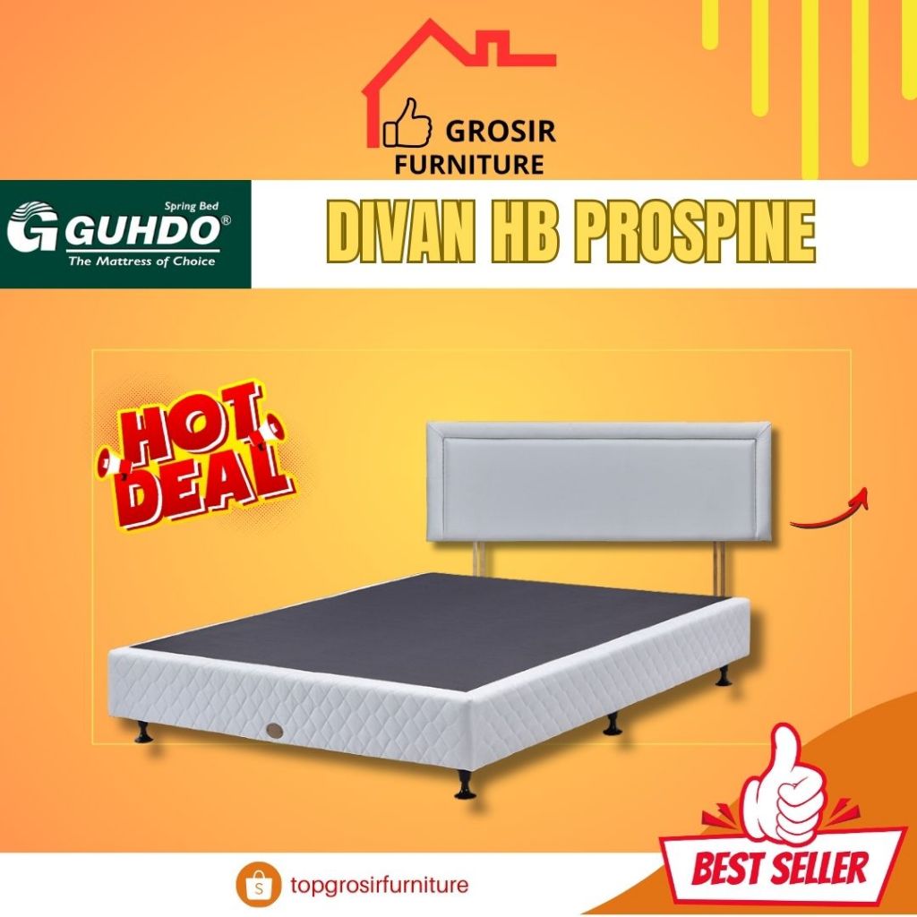 Jual DIVAN SANDARAN GUHDO PROSPINE STYLE - TANPA KASUR - GARANSI TOKO ...