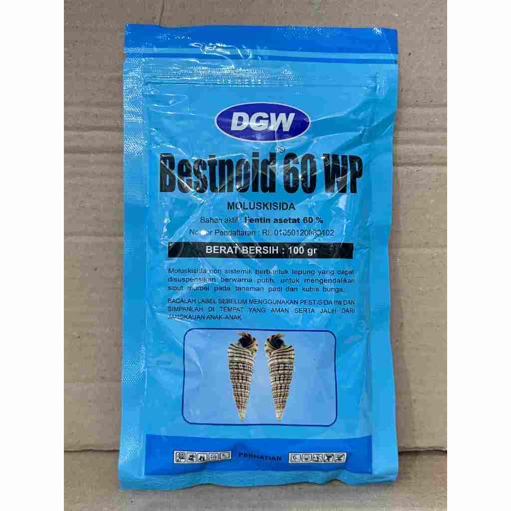 Jual Bestnoid 60 WP 100 gram MOLUSKISIDA Racun Siput/Keong | Shopee ...