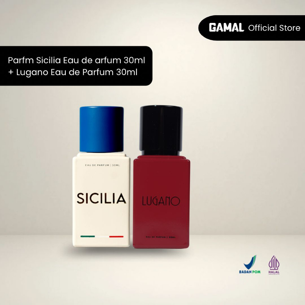 Jual GAMAL | Bundling Parfum Sicilia Eau de Parfum + Lugano Eau de ...