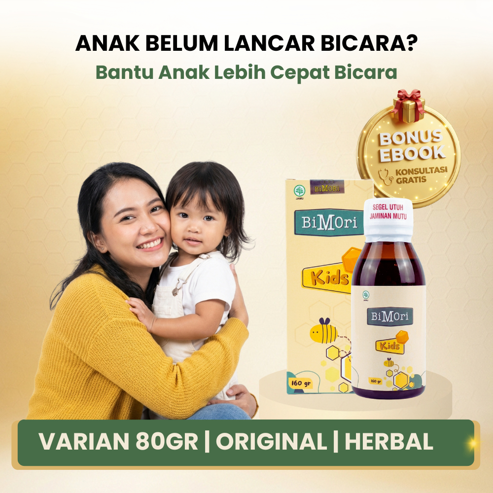 Jual Isi 60ml Bimori Kids Obat Anak Speech Delay Untuk Cepat Bicara ...
