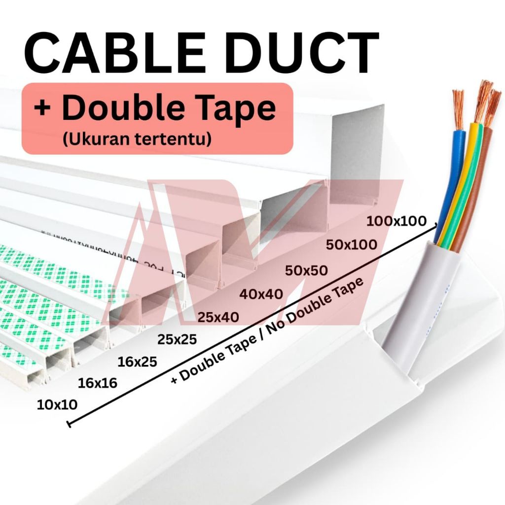 Jual Kabel Protektor 1,7 Meter 16x16 ~ 100x100 Duraflow / Cable Duct ...