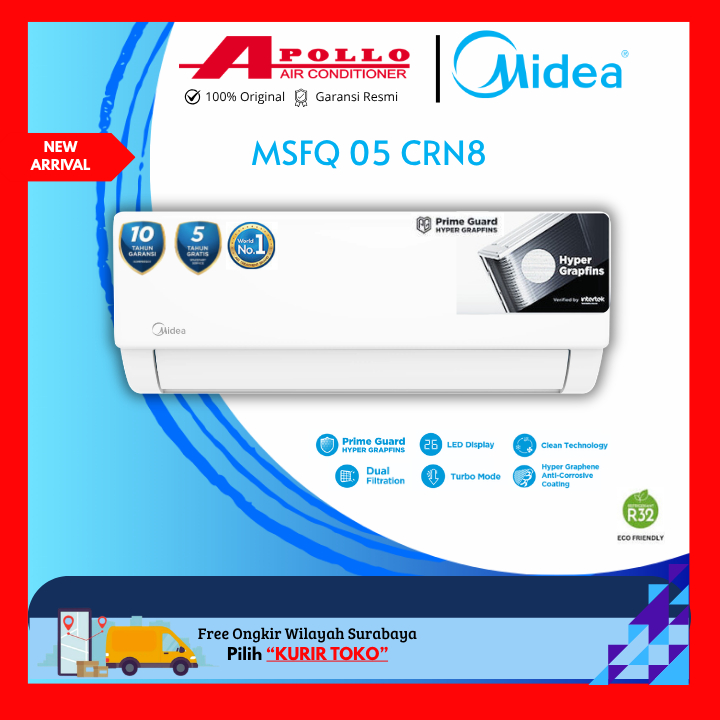Jual Midea AC 1/2 PK Terlengkap & Harga Terbaru Mei 2026 | Shopee Indonesia