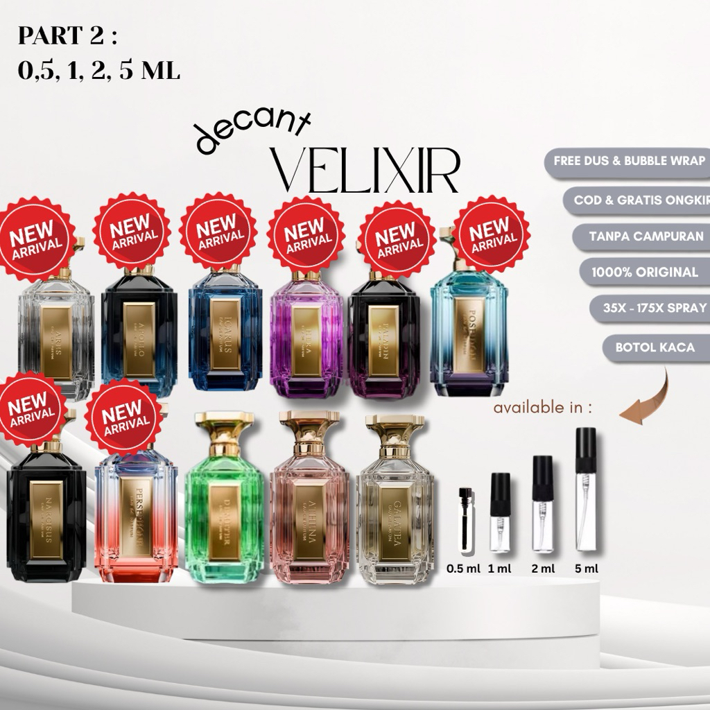 Jual Velixir Parfum Terlengkap & Harga Terbaru Mei 2026 | Shopee Indonesia