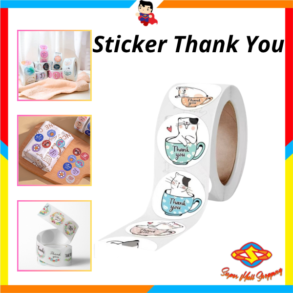 Jual Stiker Thank You Terlengkap & Harga Terbaru Juni 2026 | Shopee ...