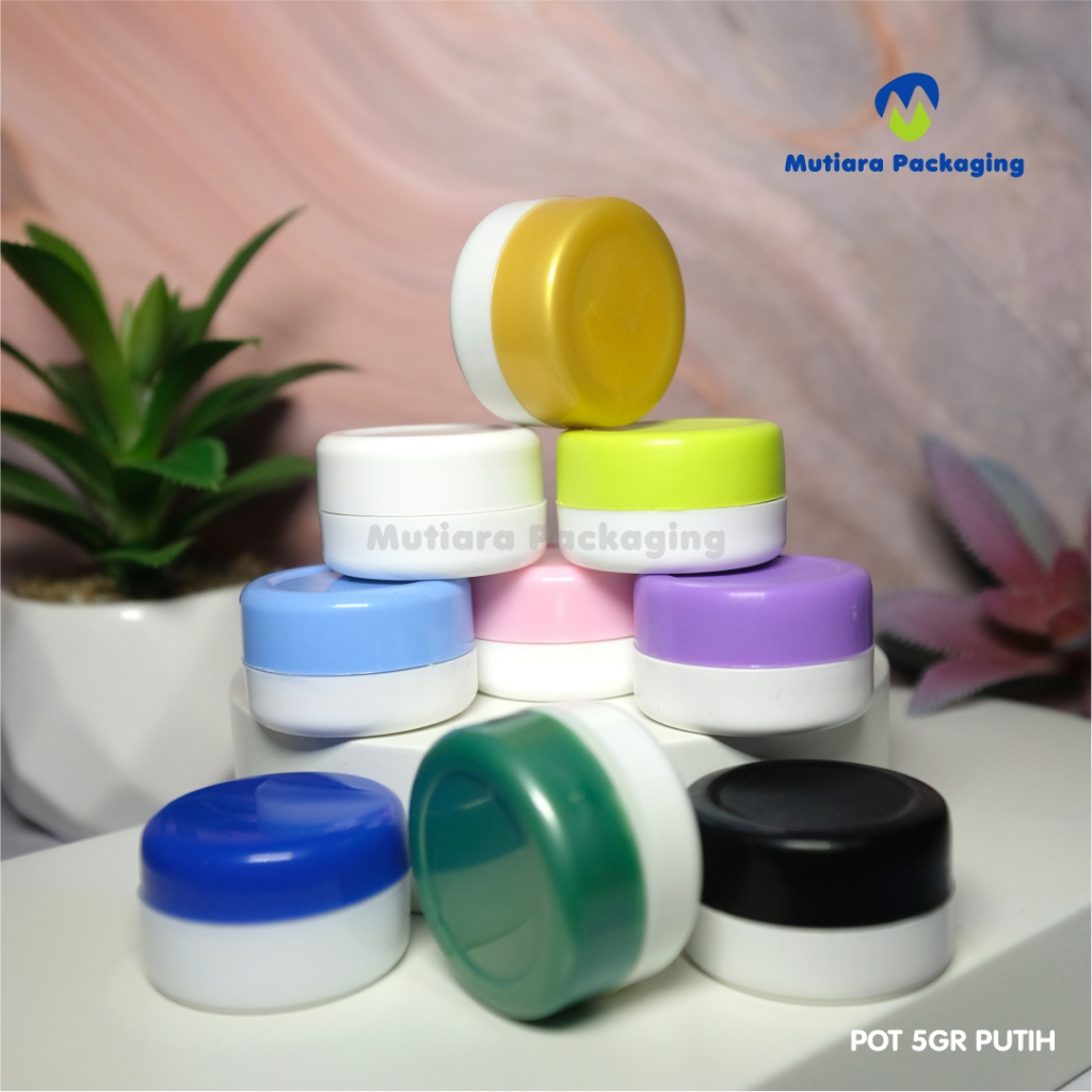 Jual TERLARIS !! POT CREAM PP 5GR / POT PP 5GR - POT UKURAN 5GRAM - POT ...